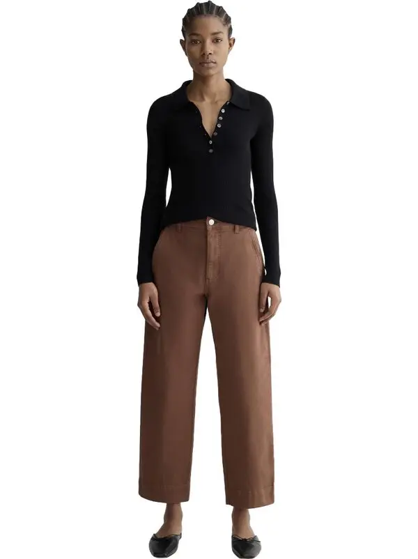Everlane Utility Straight-leg Pant - Rosewood | 26.5" Inseam